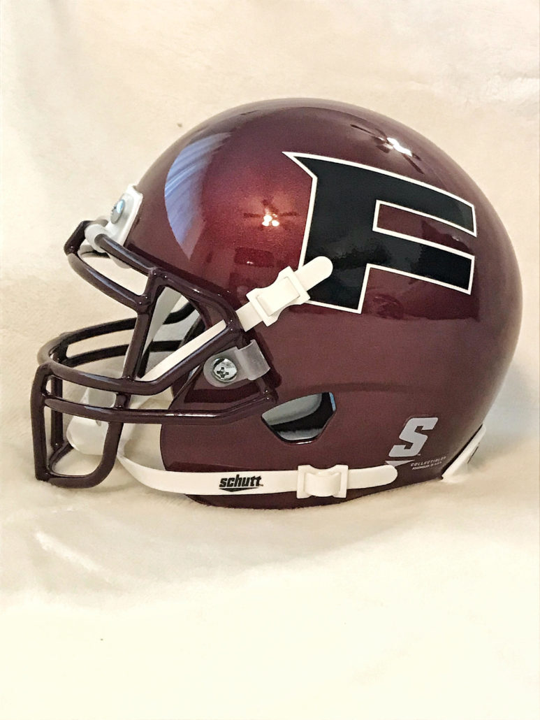 Fulton High School Mini Football Helmet - 97 Sports Promotions