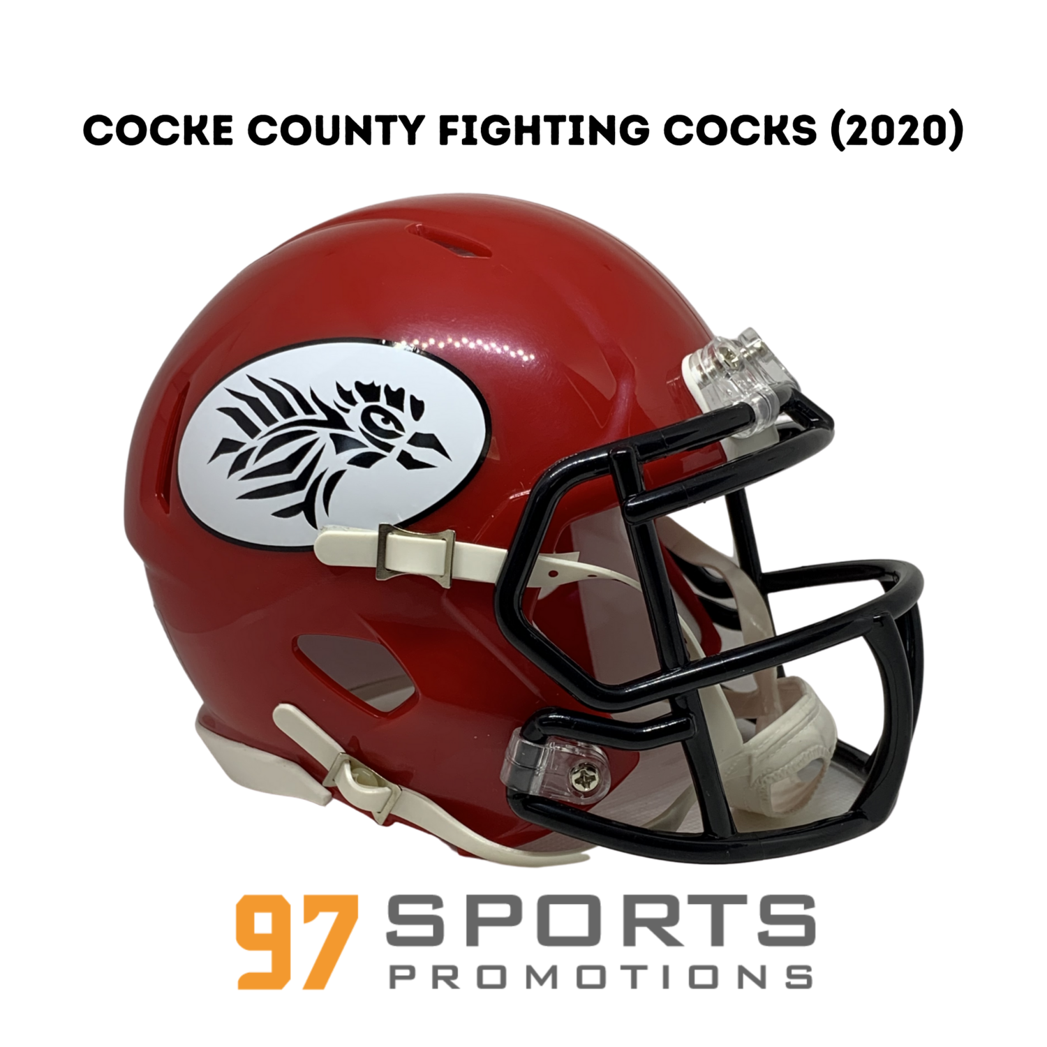 Cocke County Fighting Cocks (2020) TN Mini Football Helmet - 97 Sports ...
