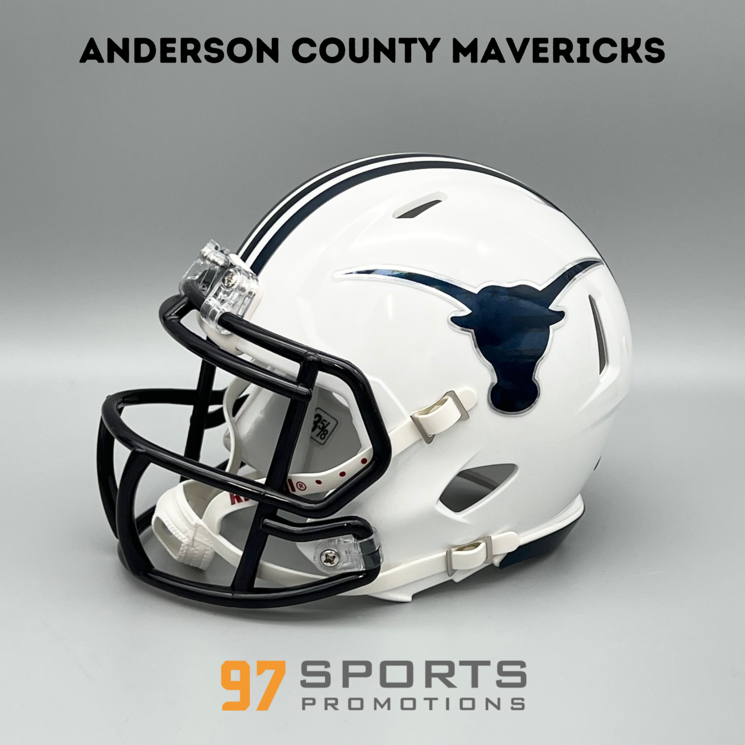 Anderson County Mavericks Mini Football Helmet 2022 - 97 Sports Promotions